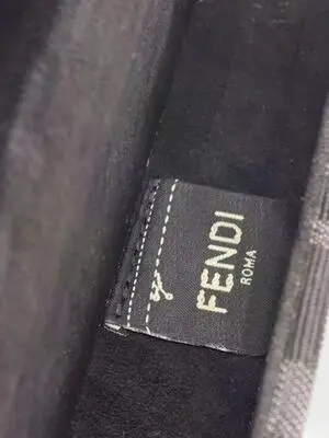 Fendi 2010s Zucca Trunk Shoulder Bag