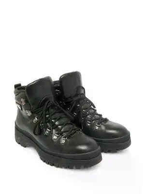 Prada Brixxen Lace-up Combat Boots