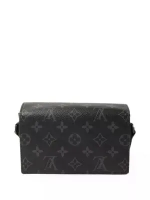 LOUIS VUITTON Monogram Eclipse Steamer Mini Shoulder Bag