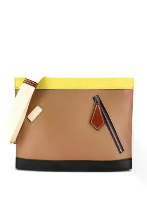 Hermès Colormatic Horizontal Bag Barenia And Swift Shoulder Bag Black