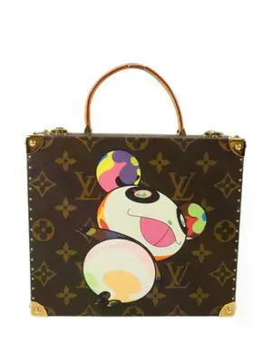 LOUIS VUITTON X Takashi Murakami Monogram Panda Jewellery Handbag - Brown