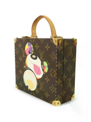 LOUIS VUITTON X Takashi Murakami Monogram Panda Jewellery Handbag