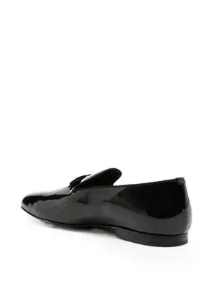 TOM FORD Patent Leather Bow-detail Loafers