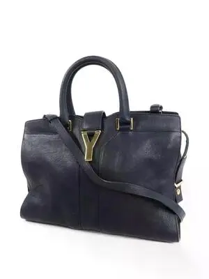 Saint Laurent Cabas Chyc Calf Leather Handbag
