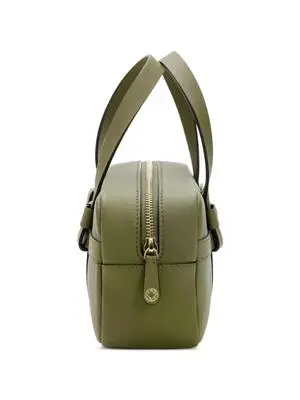 LA PORTEGNA Bibi Knotted Leather Tote Bag