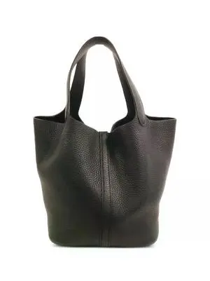 Hermès 2019 22 Picotin Tote Bag - Black