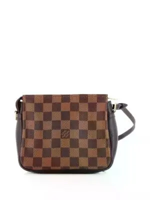 LOUIS VUITTON Trousse Make Up Bag Damier Pouch - Brown