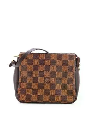 LOUIS VUITTON Trousse Make Up Bag Damier Pouch - Brown