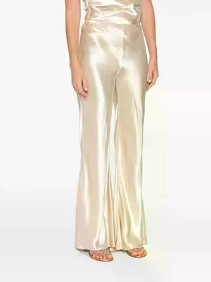 Erika Cavallini High-waisted Flared Trousers