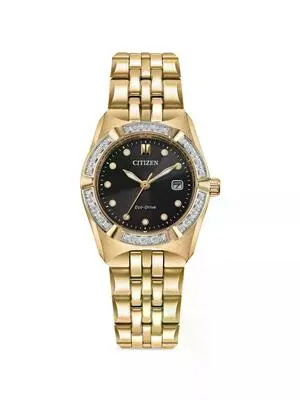 Citizens Of Humanity Corso Eco-drive 28mm Watch - Black