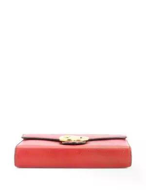 Gucci Gg Marmont Chain Wallet Leather Mini Clutch Bag