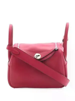 Hermès 2021 Mini Lindy Shoulder Bag - Pink