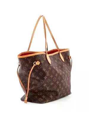 LOUIS VUITTON Neverfull Nm Monogram Canvas Mm Tote Bag