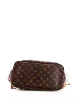 LOUIS VUITTON Neverfull Nm Monogram Canvas Mm Tote Bag