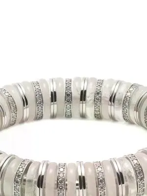 Eddie Borgo Lenox Pavé Quartz Bracelet - Silver