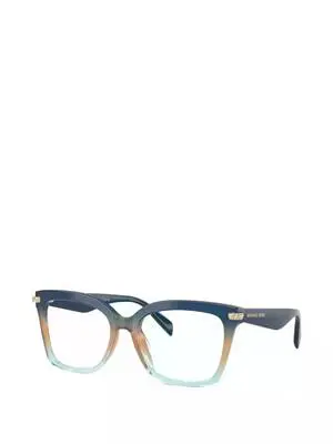 Michael Kors Greenville Square-frame Glasses - Blue