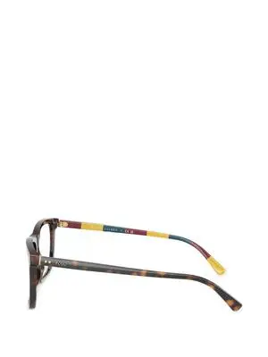 Polo Ralph Lauren Rectangle-frame Glasses - Brown