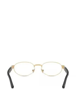 Persol Oval-frame Glasses - Gold