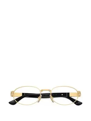 Persol Oval-frame Glasses - Gold