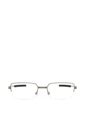 Oakley Foil Rq Rectangle-frame Sunglasses - Neutrals
