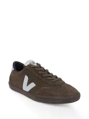 VEJA Volley V-logo Suede Sneakers - Brown