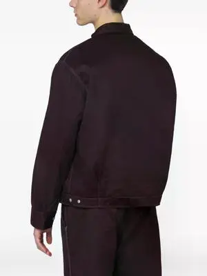 Needles Logo-appliqué Zip-up Shirt Jacket