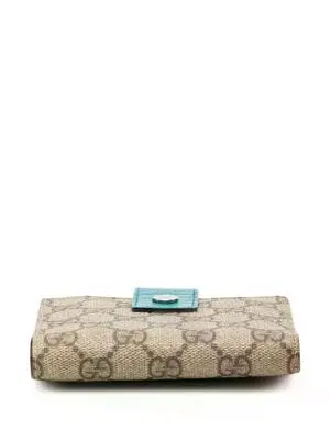 Gucci 1980-1990 Gg Supreme Compact Wallet Small Wallets