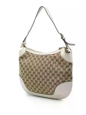Gucci 2016-2026 Gg Canvas Charlotte Hobo Bag - Neutrals