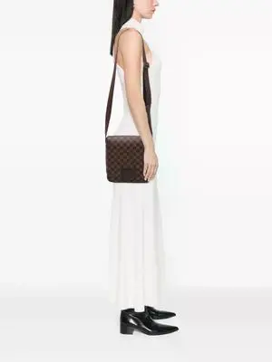 LOUIS VUITTON 2010 Damier Ebene Brooklyn Pm Crossbody Bag