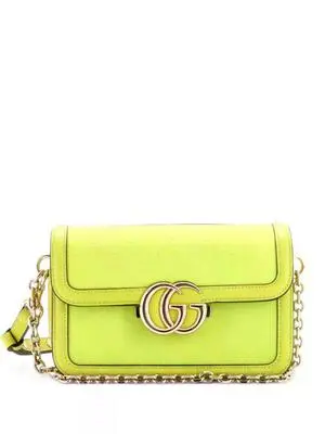 Gucci Go Gg Canvas With Leather Small Shoulder Bag