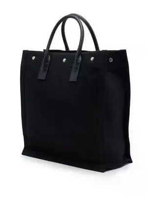 Saint Laurent 2021 Canvas Rive Gauche North South Tote Bag