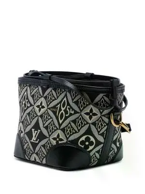 LOUIS VUITTON 2020 Monogram Jacquard Since 1854 Nano Noe Bucket Bag