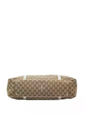 Gucci 2016-2026 Large Gg Canvas Twins Tote Bag
