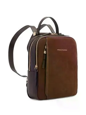 PIQUADRO Rfid-shielded Suede Leather Backpack