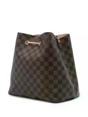 LOUIS VUITTON 2020 Damier Ebene Neonoe Mm Bucket Bag