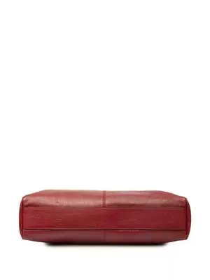Gucci 2016-2026 Medium Calfskin Rebelle Satchel - Red