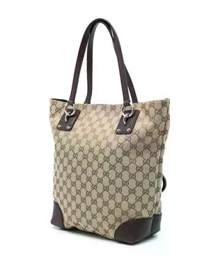 Gucci 2016-2026 Gg Canvas Gg Charm Tote Bag
