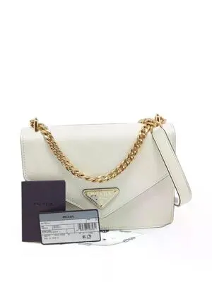Prada Mini Saffiano Lux Envelope Crossbody Bag