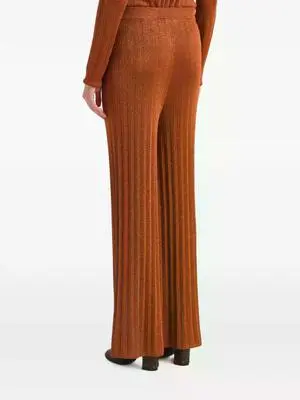 Malìparmi Ribbed-knit Trousers