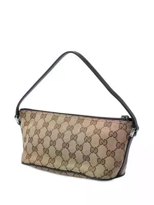 Gucci 2000-2015 Gg Canvas Boat Shoulder Bag