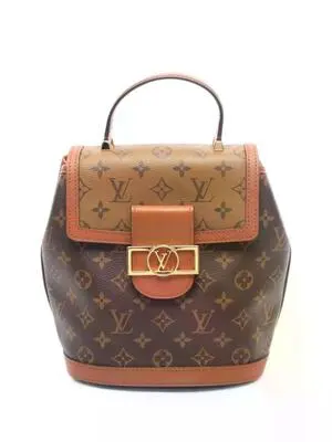 LOUIS VUITTON 2021s Dauphine Monogram Backpack - Brown