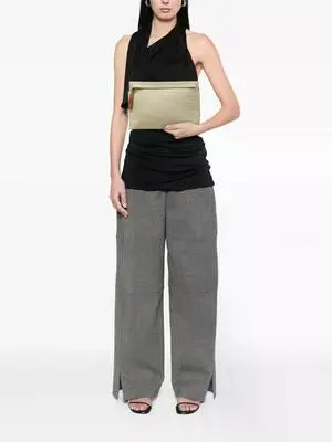 Loewe 2016 Anagram Canvas Repeat T Clutch Bag