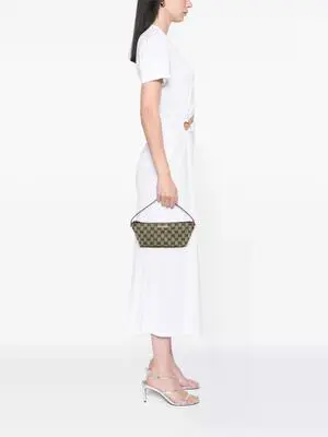 Gucci 2000-2015 Gg Canvas Boat Shoulder Bag