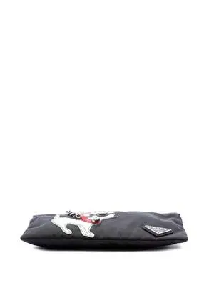 Prada 2000-2013 Tessuto Chihuahua Chain Pouch Shoulder Bag