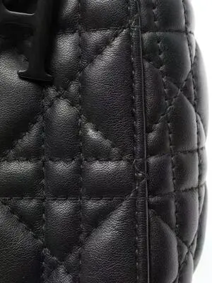 Dior 2010s Lady Cannage Mini Bag - Black