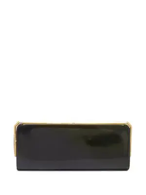 Saint Laurent 2023 Charnière Minaudière Clutch Bag - Black