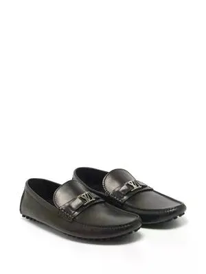 LOUIS VUITTON Hockenheim Leather Loafers