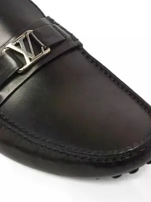 LOUIS VUITTON Hockenheim Leather Loafers