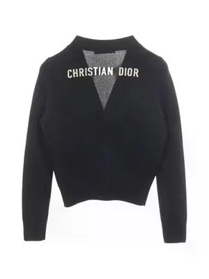 Dior 2010s Logo-embroidered Cardigan