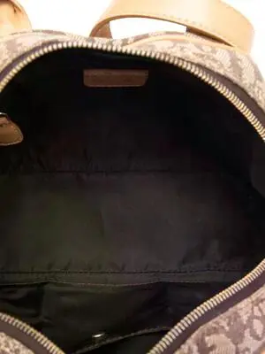 Dior 2011 Mini Diorissimo Canvas Double Saddle Bowler Bag Handbag